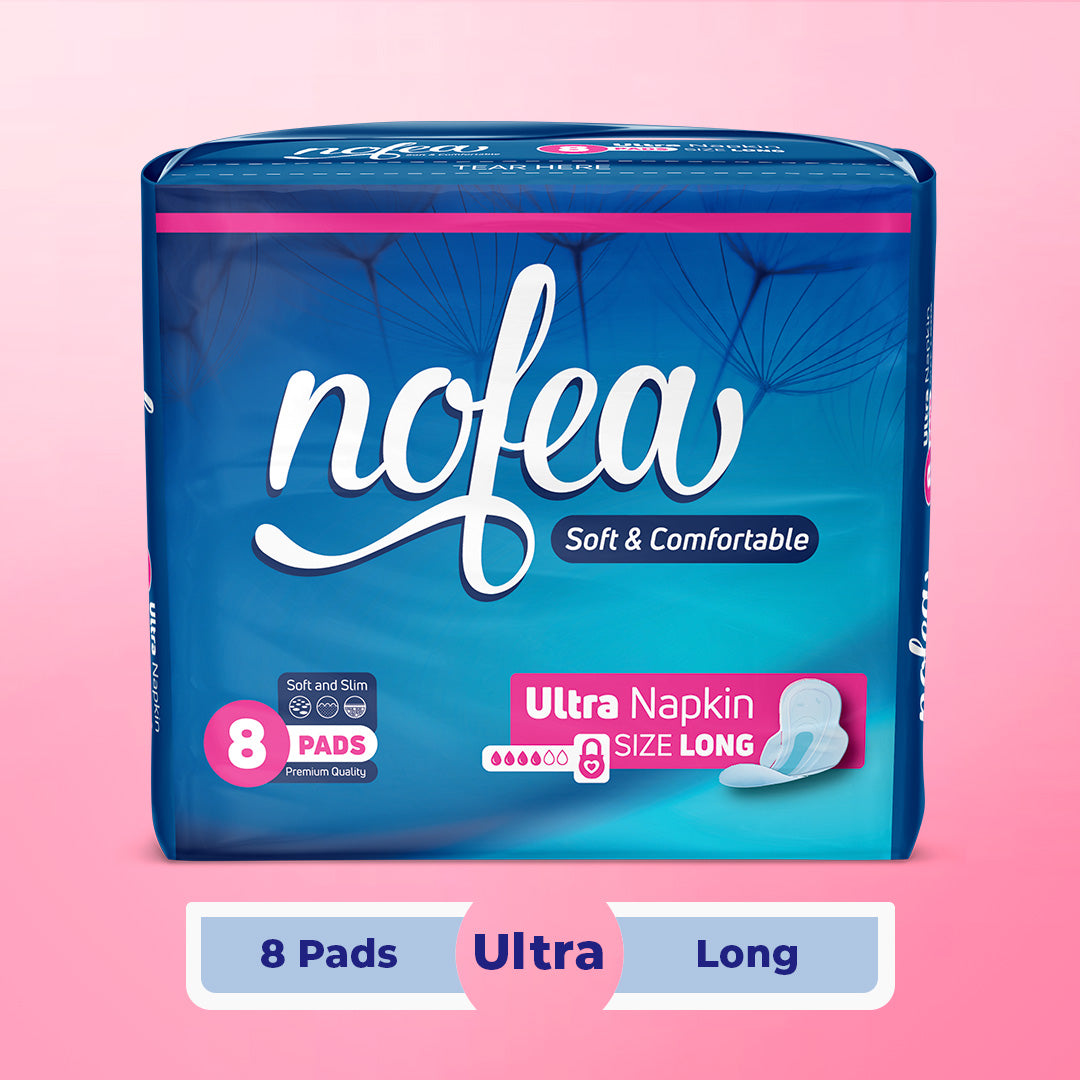 Nofea Ultra Long - 8 Pads – anabatlamart