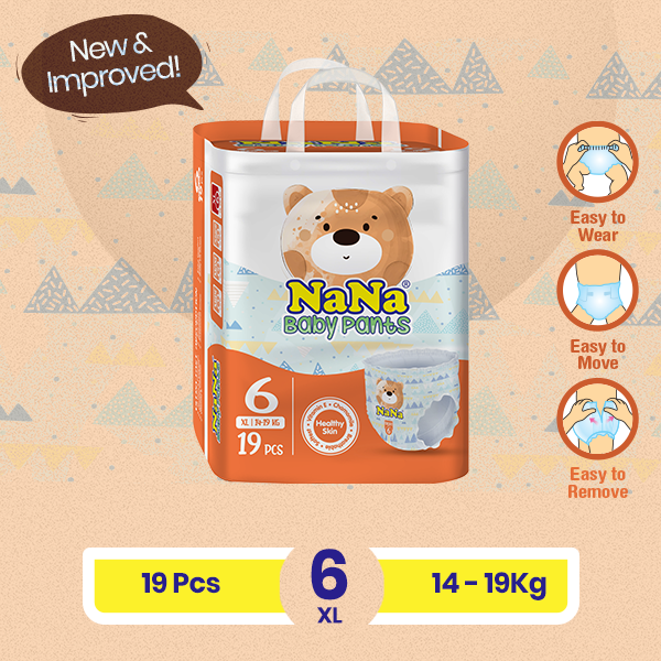 Nana Baby Pants - XXL-6 19 Pcs – anabatlamart