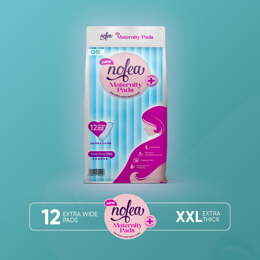 Nofea Maternity Pads Maxi XXL 12 Pads – anabatlamart